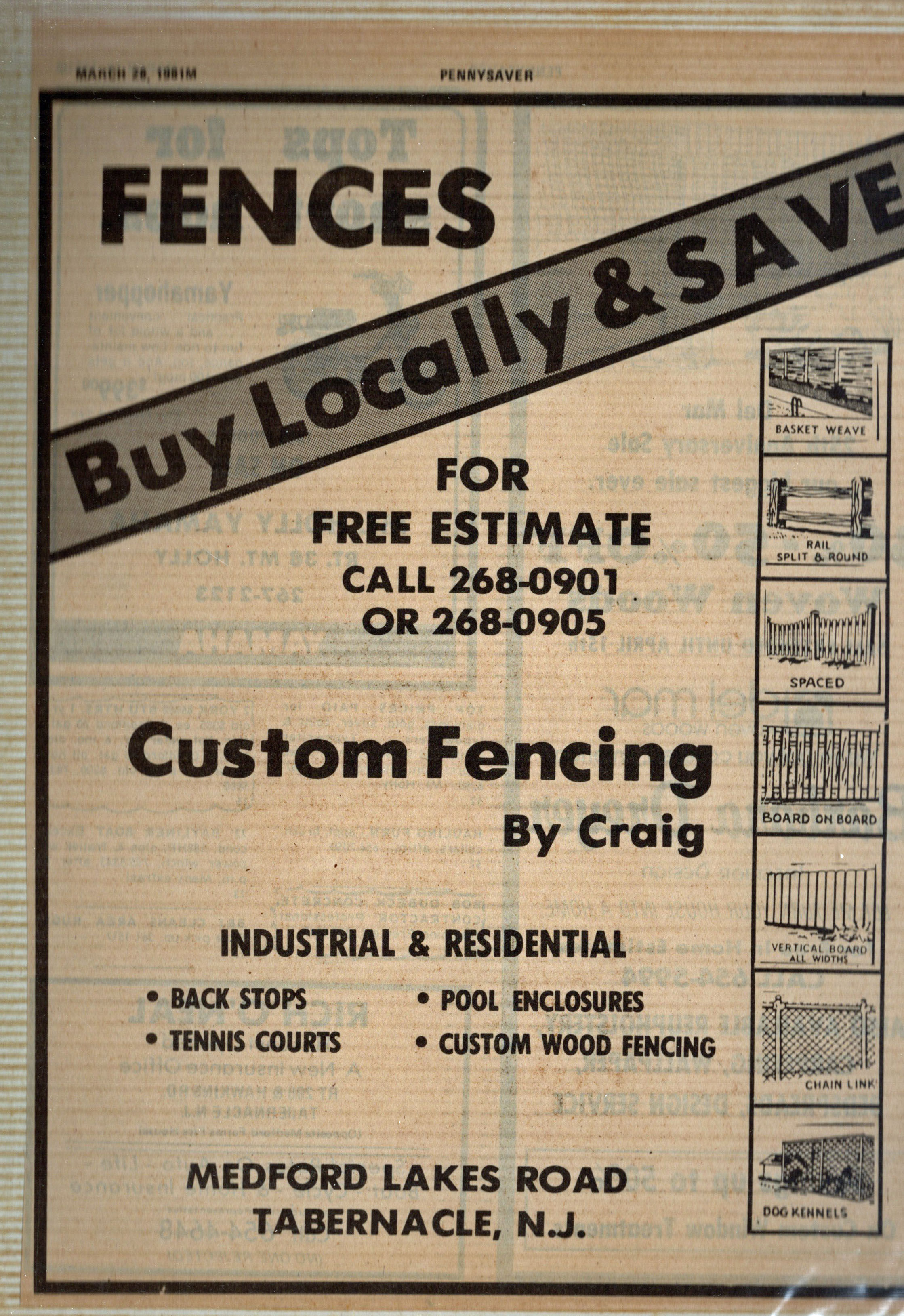 1980 Newspaper Notes – Tabernacle Historical Society