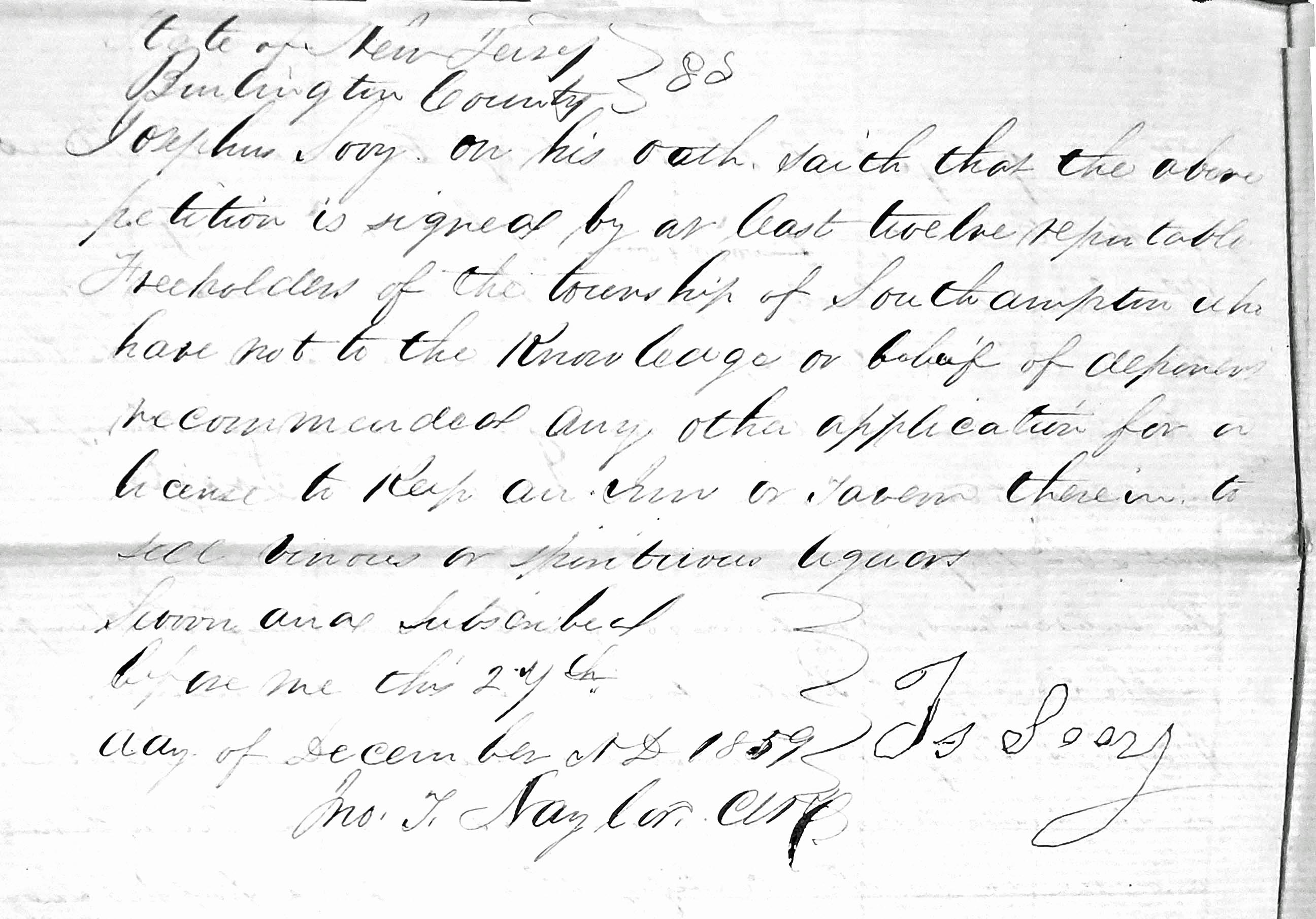 Sooy Place Tavern (aka Pine Tavern) – Tabernacle Historical Society