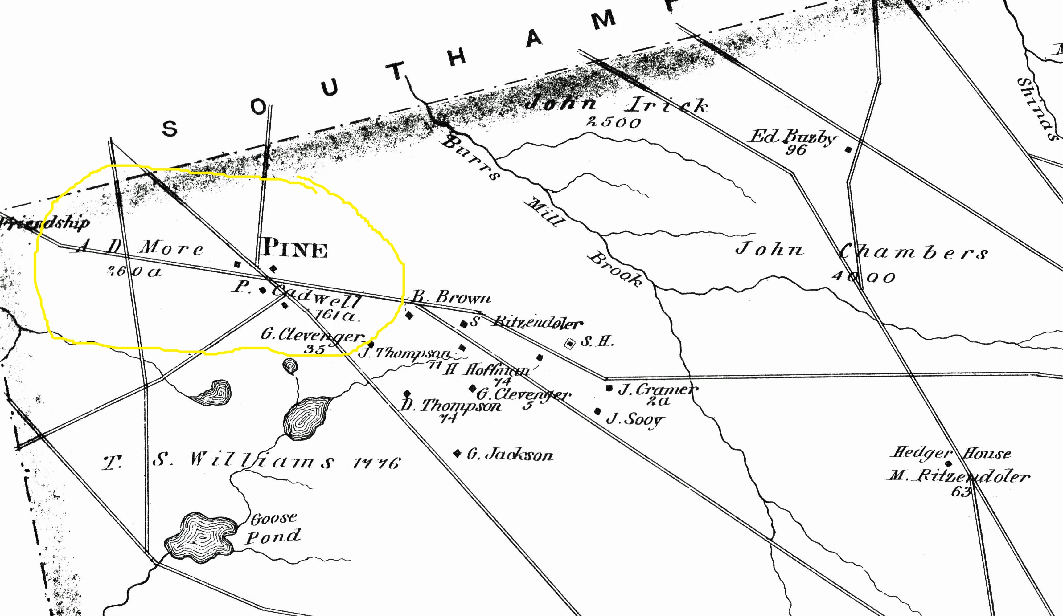 Sooy Place Tavern (aka Pine Tavern) – Tabernacle Historical Society